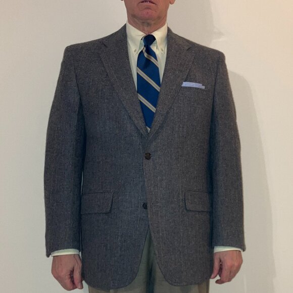 J. Press | Suits & Blazers | J Press Grey Sport Coat Size 44l Made In ...